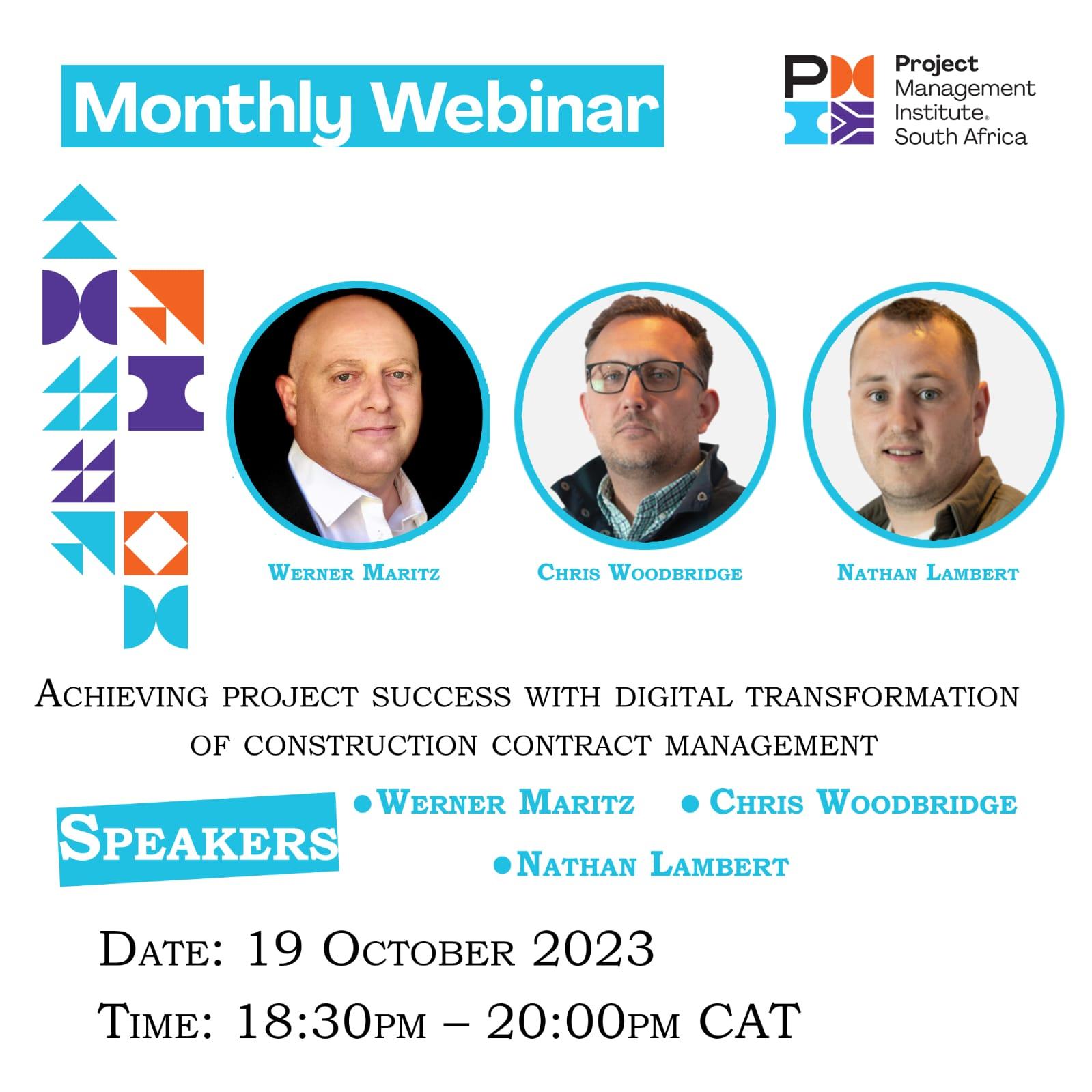 Monthly Webinar: Achieve Project Success with Digital Transformation of ...