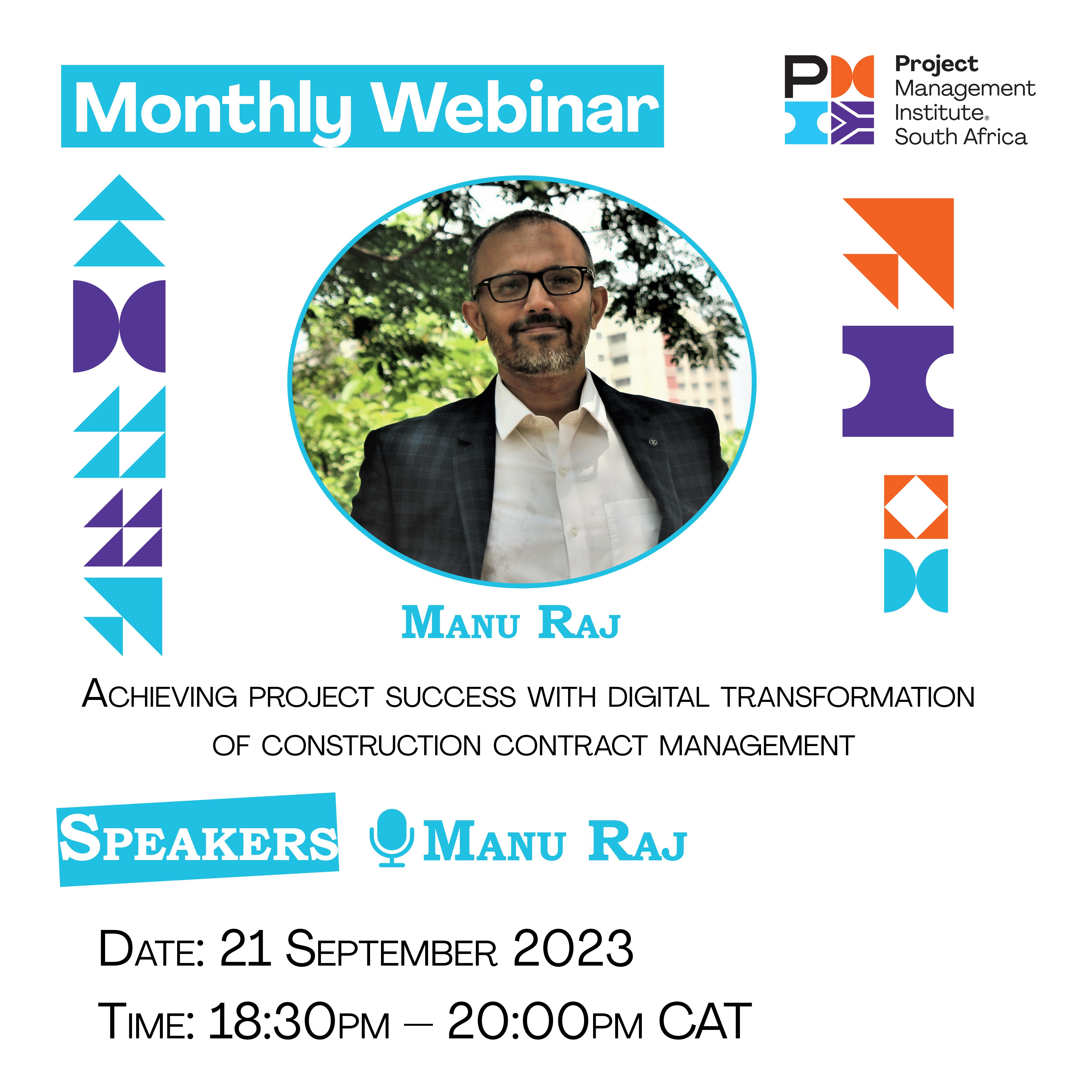Monthly Webinar: ACHIEVING PROJECT SUCCESS WITH DIGITAL TRANSFORMATION ...